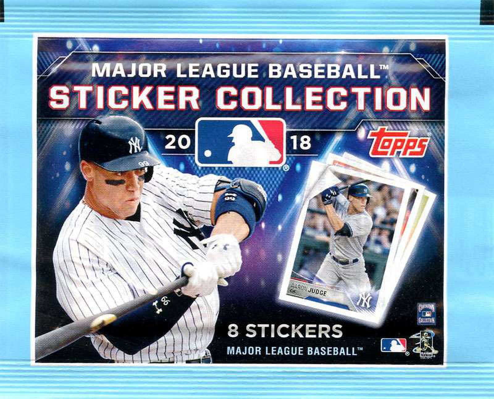 2018 MLB Sticker Collection Pack - Walmart.com