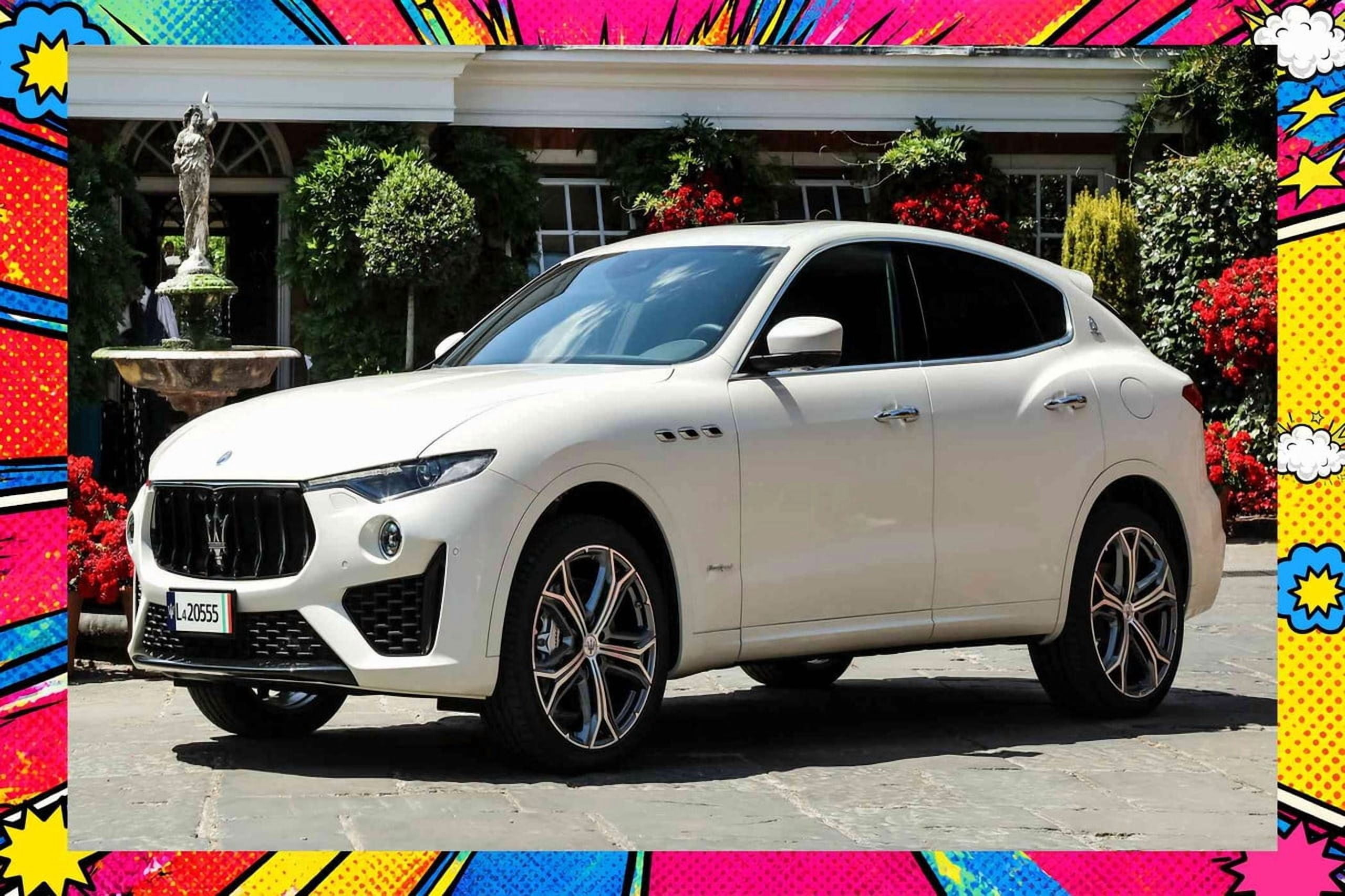 2018 Maserati Levante GranSport Style A - Pop Art Edition | 24x36 Inch ...