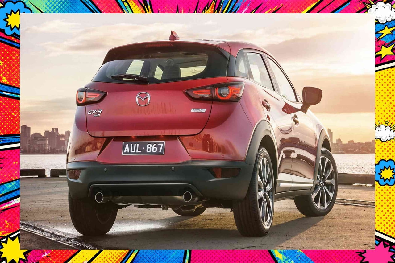 2018 Mazda CX-3 AU Style B - Pop Art Edition | 20x30 Inch Laminated ...