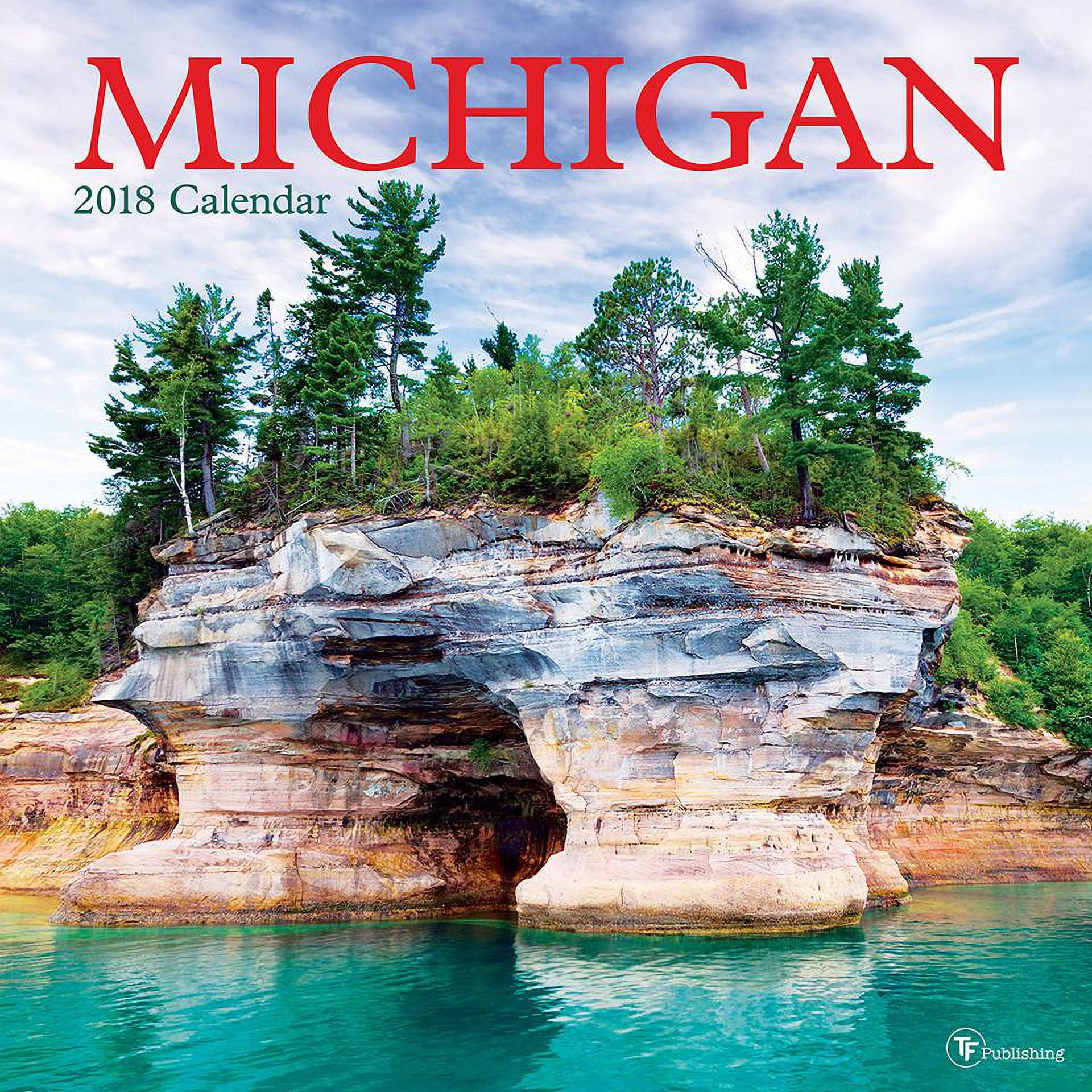 2018 Michigan Wall Calendar - Walmart.com