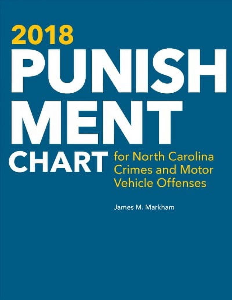 2018 Punishment Chart for North Carolina Crimes and Motor Vehicle ...