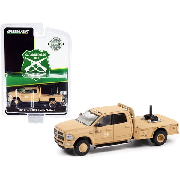 2018 Ram 3500 Heavy Duty Dually Flatbed Matt Tan Carabineros De Chile ...