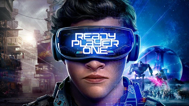 2018 Ready Player One Movie Poster Wade Watts Back To The Future ...
