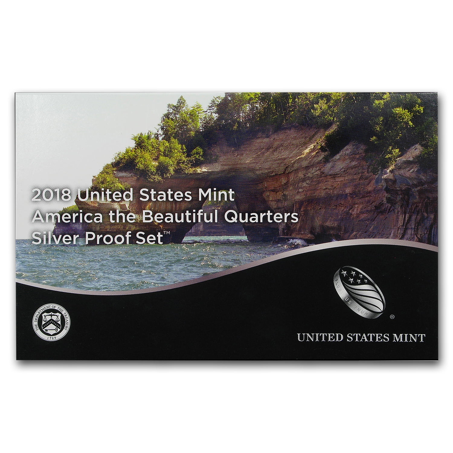 2018-S America the Beautiful Quarters Silver Proof Set - Walmart.com