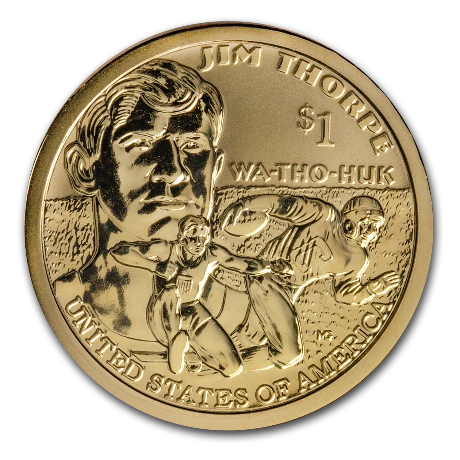 2018-S Native Amer $1 - Jim Thorpe Reverse Proof - Walmart.com
