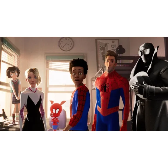 2018 Spider Man Into The Spiderverse Movie Poster Miles Morales Parker ...