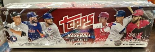 2018 Topps Baseball Complete Set Hobby Edition - Factory Sealed ...