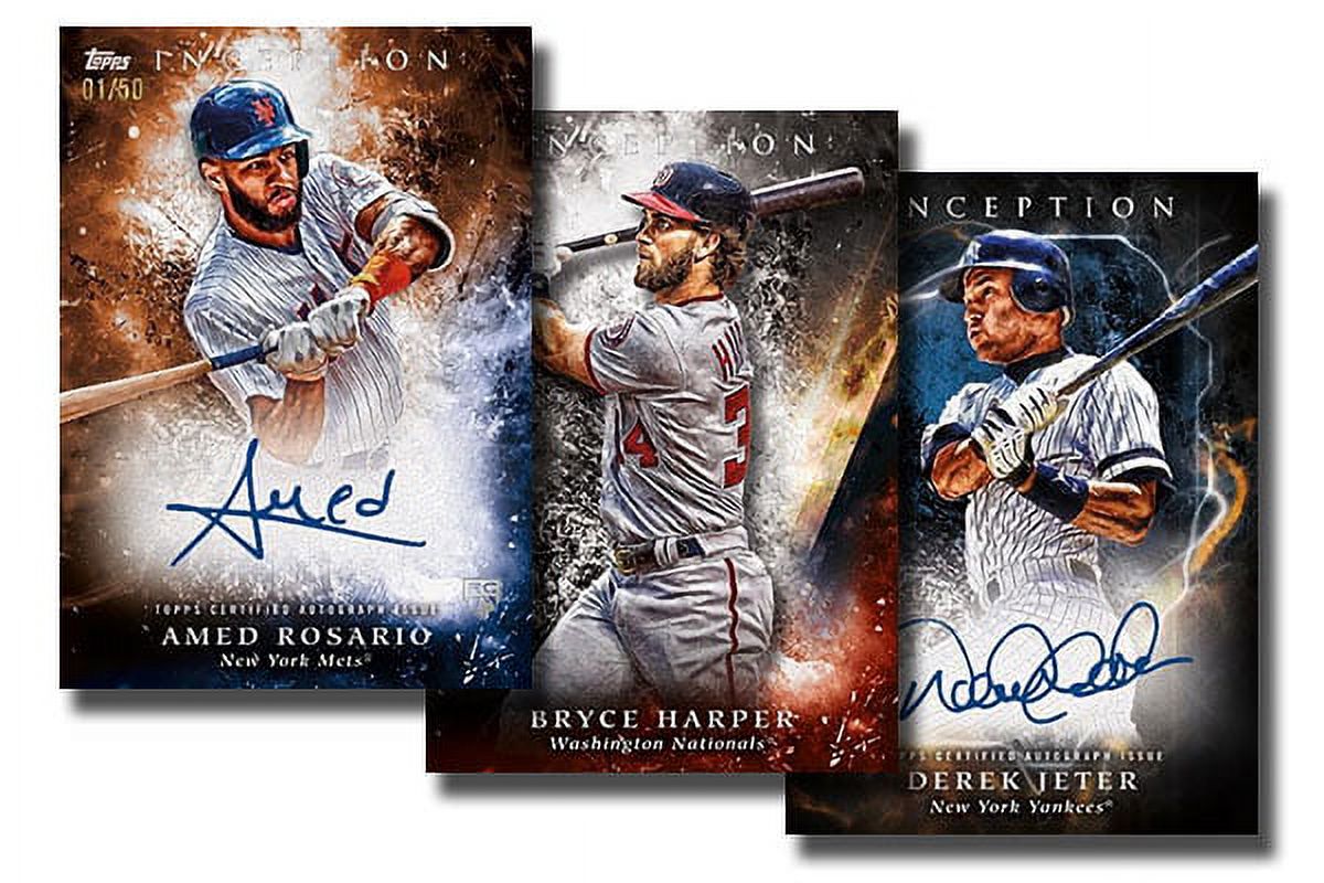 2018 Topps Inception Baseball: Hobby Box - 1 pack of 7 cards - Walmart.com