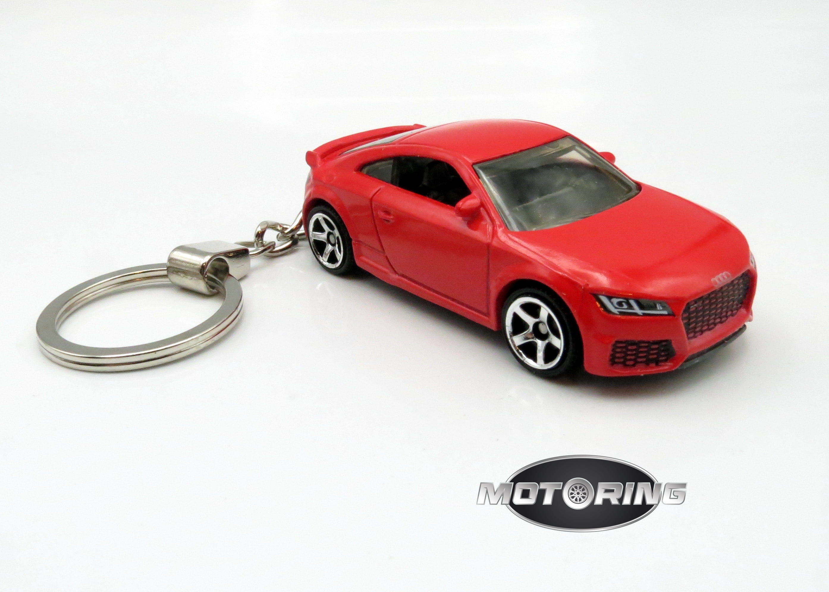 2019 '19 Audi TT RS Red Car Rare Novelty Keychain 1:64 Diecast ...