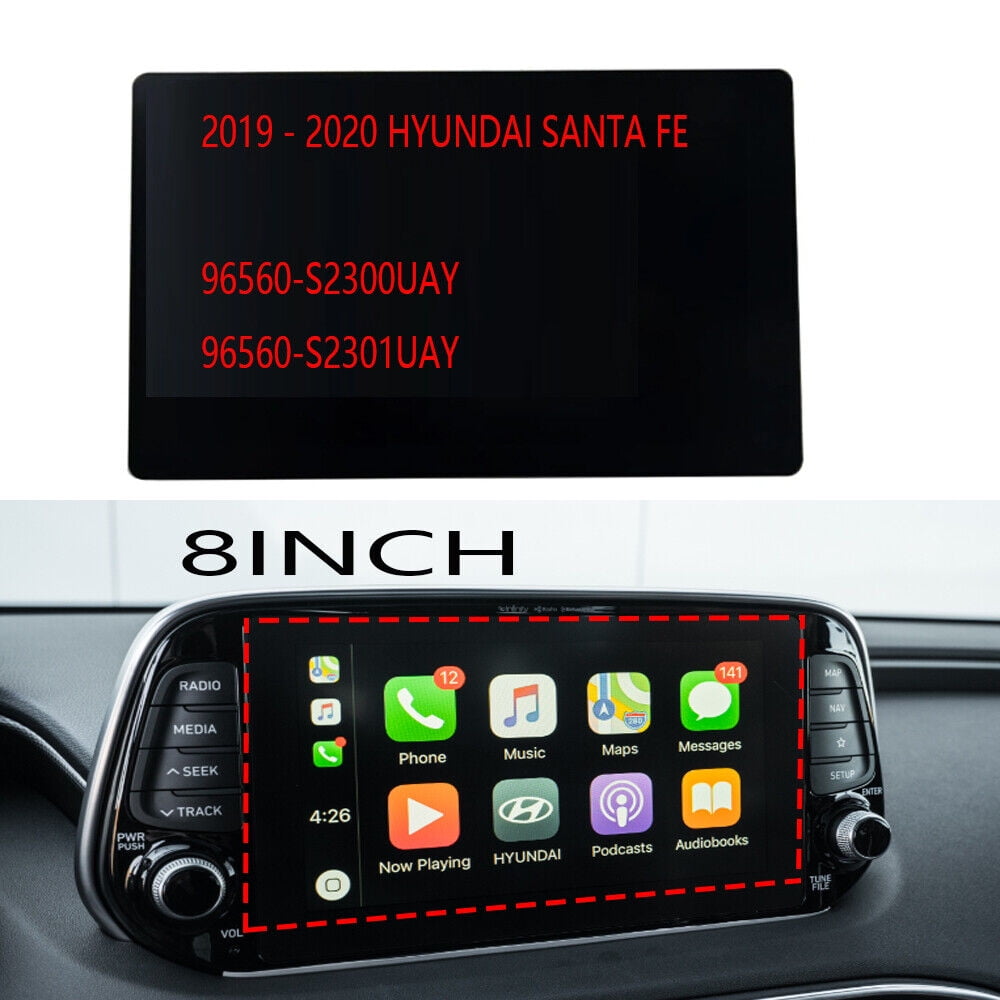 2019-20 REPLACEMENT LCD Display Touch screen HYUNDAI SANTA FE RADIO ...