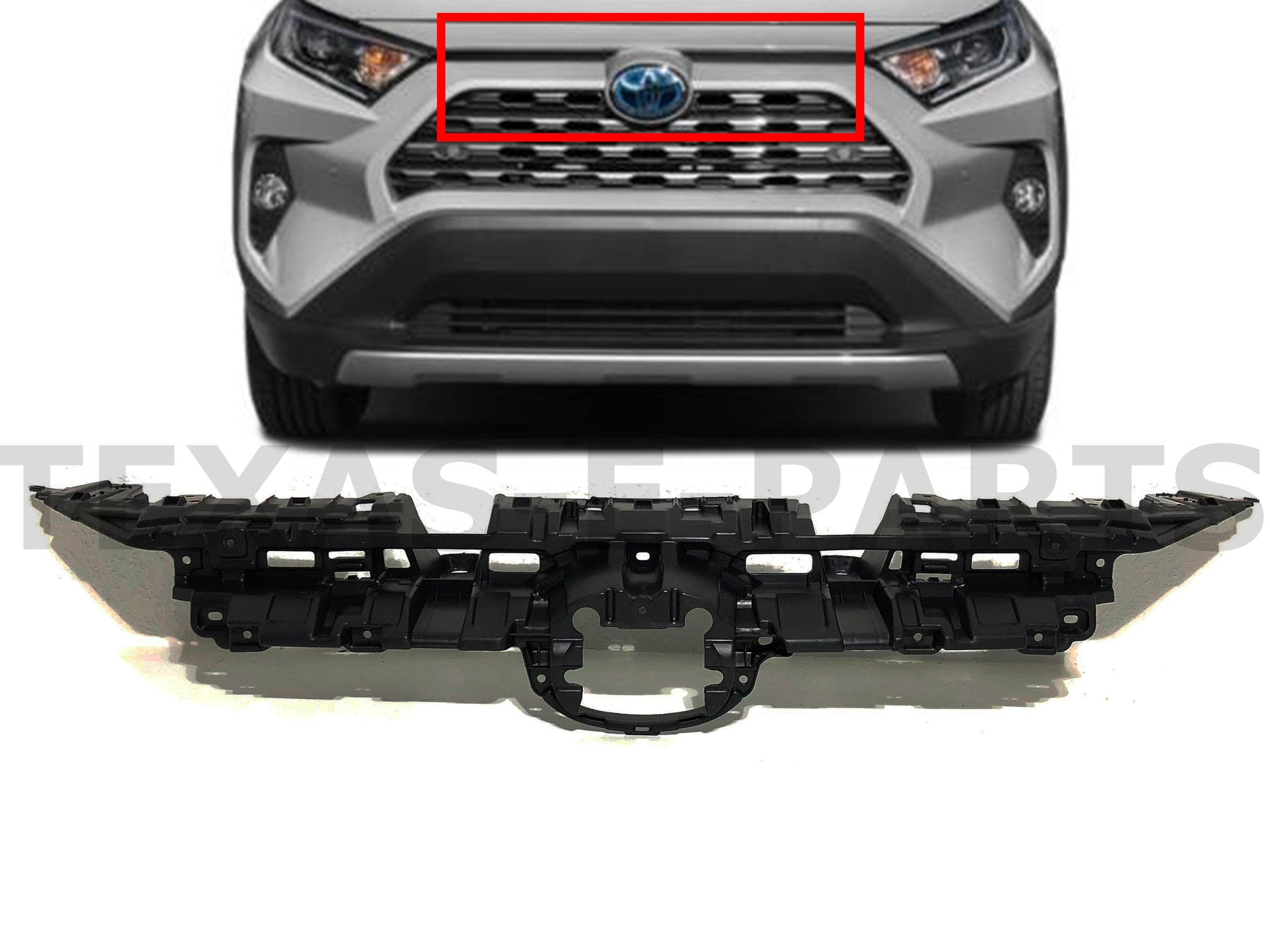 2019 2020 2021 2022 Compatible With Toyota Rav4 Front Bumper Upper ...