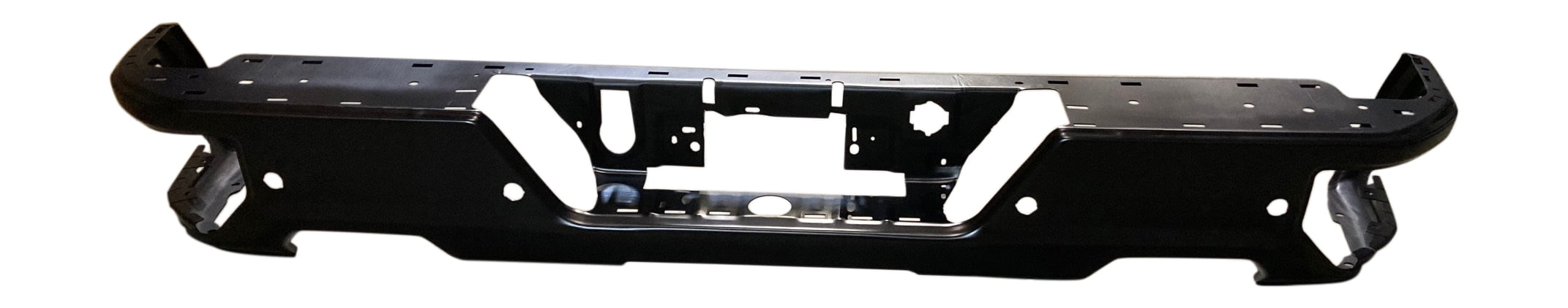 GMC Sierra 1500 Rear Bumper Impact Face Bar (2019-2021, Dual Exhaust ...