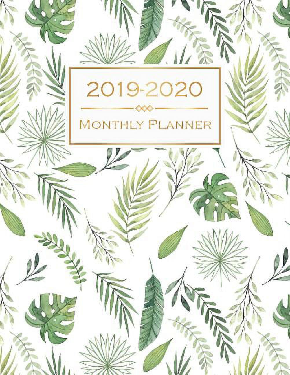 2019-2020 Monthly Planner: Two Year Calendar Planning Time Management ...