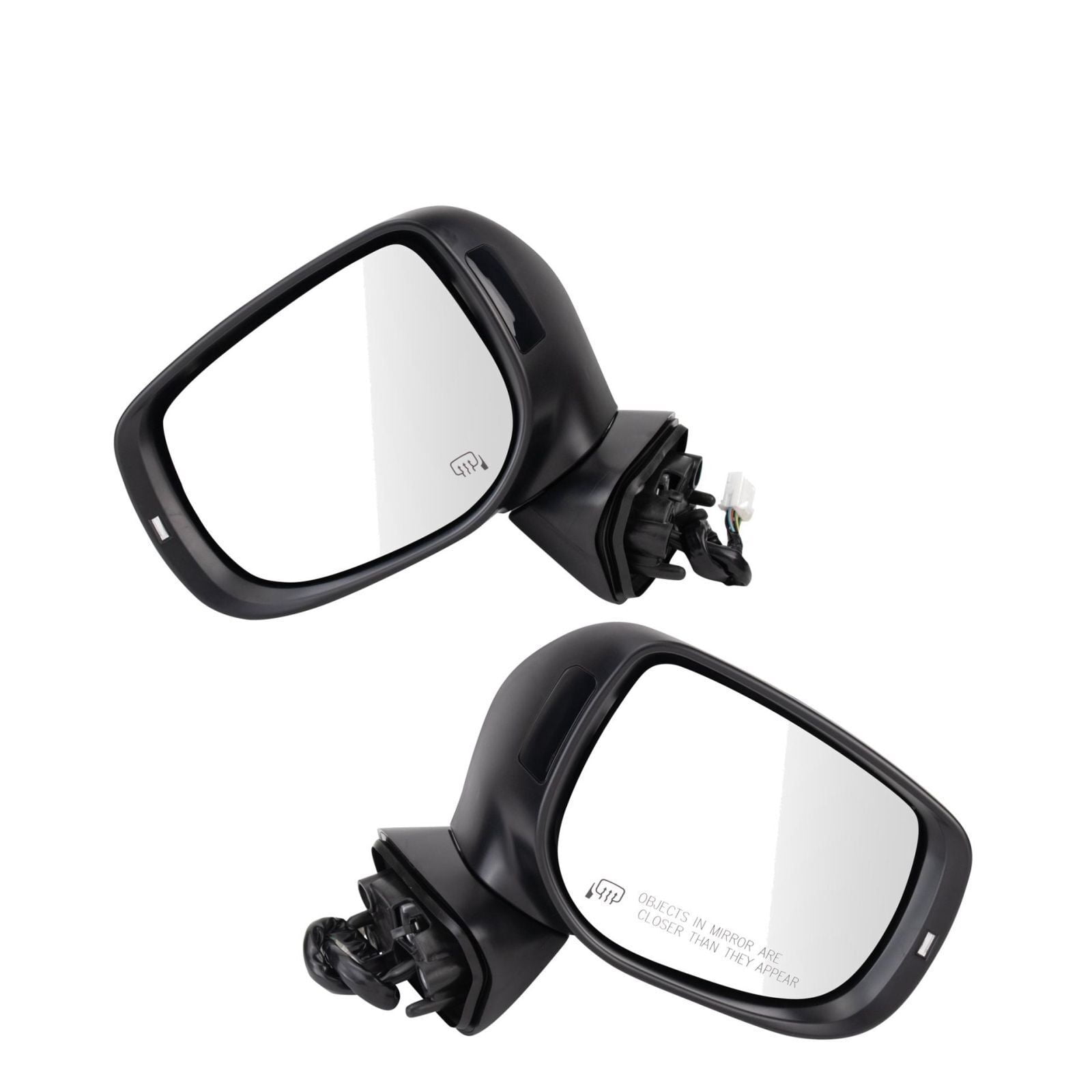 2019-2020 for Subaru for Forester Side Mirrors - Black, Power-Fold ...