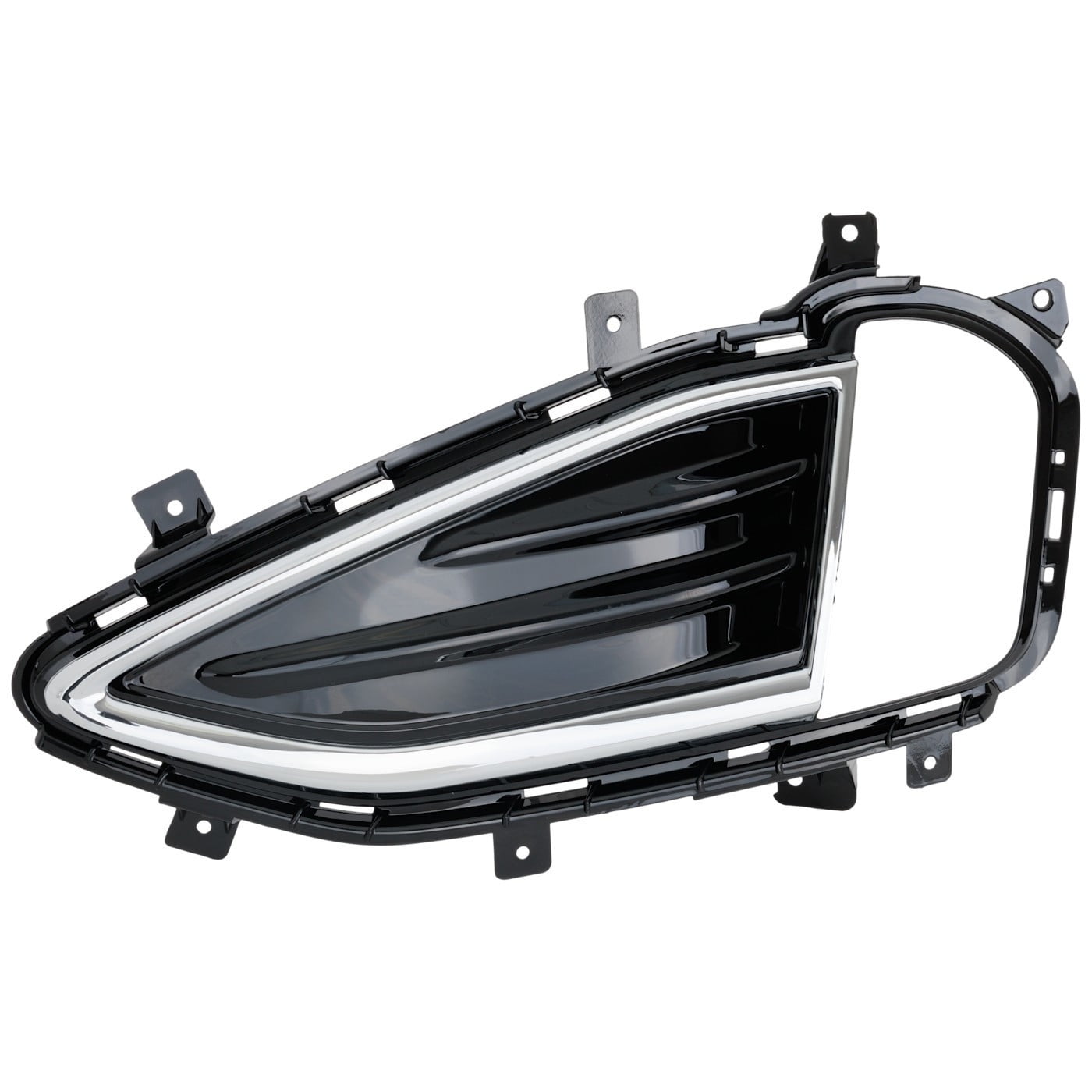 2019-2023 Ford for Edge Fog Light Trim - Black Replace Left Side Original Equipment Part ...