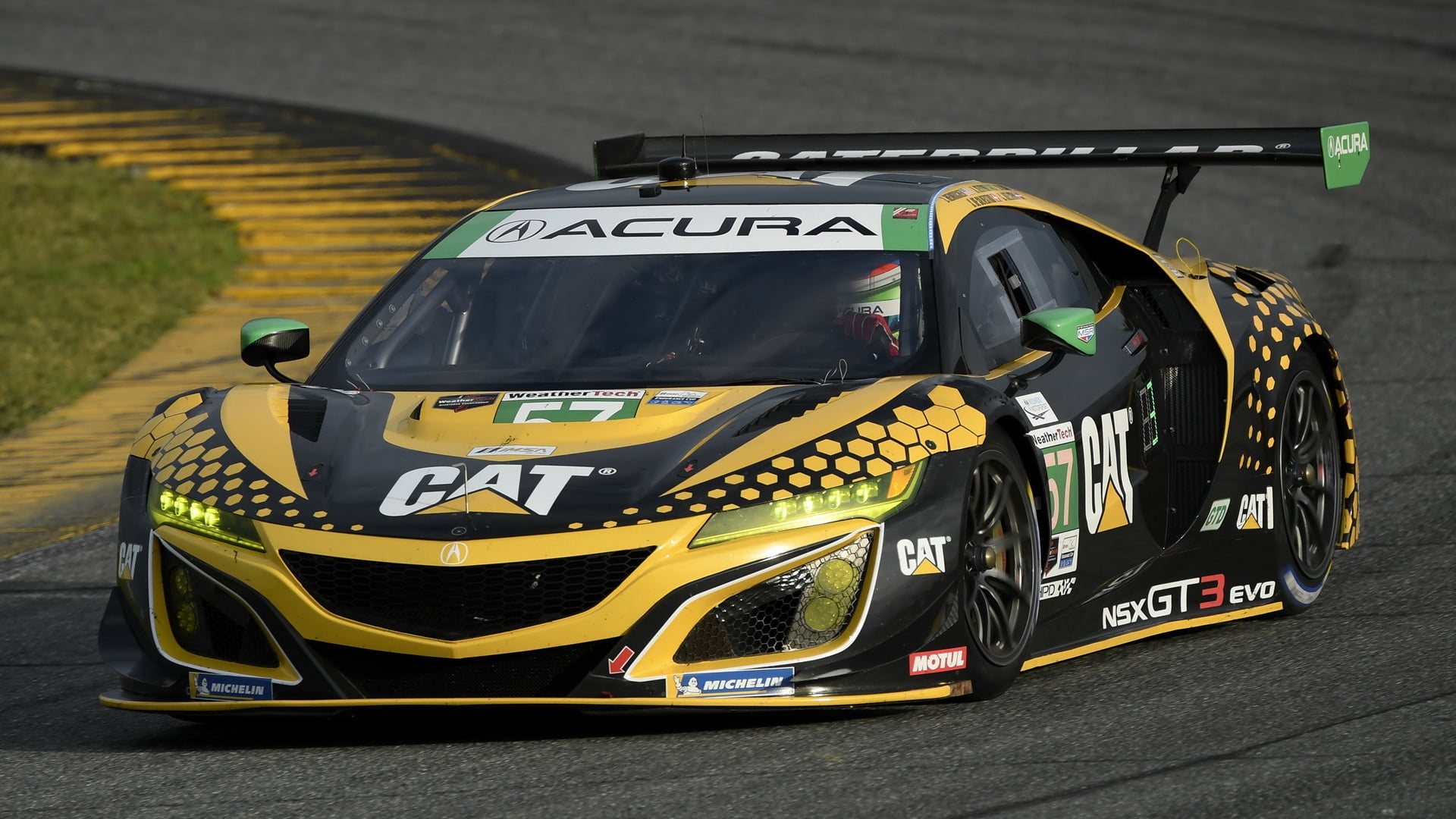 2019 Acura Nsx Gt3 Evo Wall Art Print Poster - Walmart.com