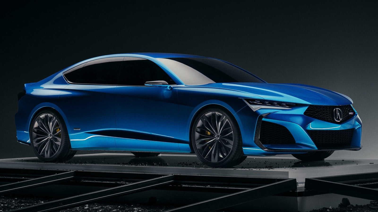 2019 Acura Type S Concept - 24x36 Inch Glossy Laminated Poster ...