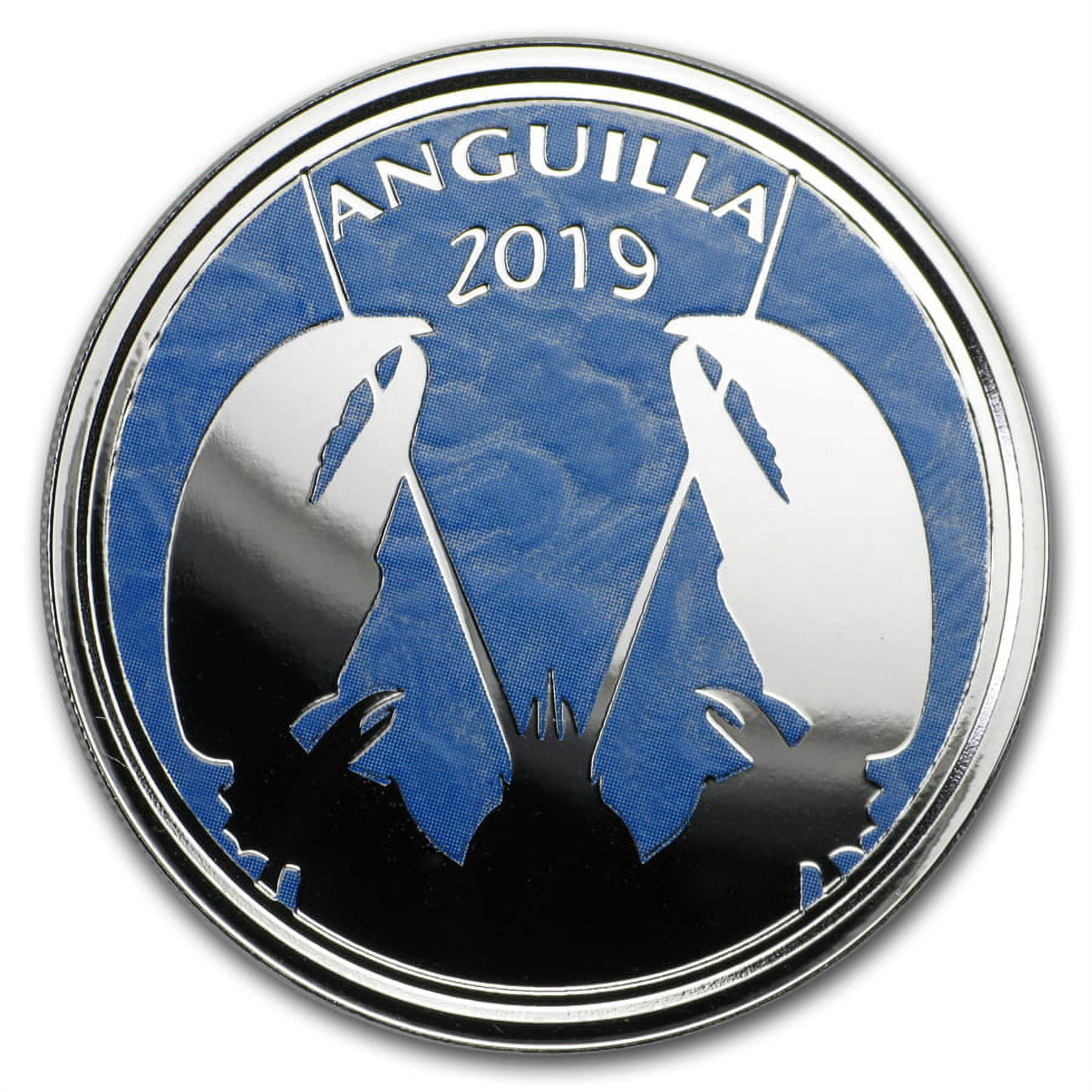 2019 Anguilla 1 oz Silver Lobster (Colorized) - Walmart.com