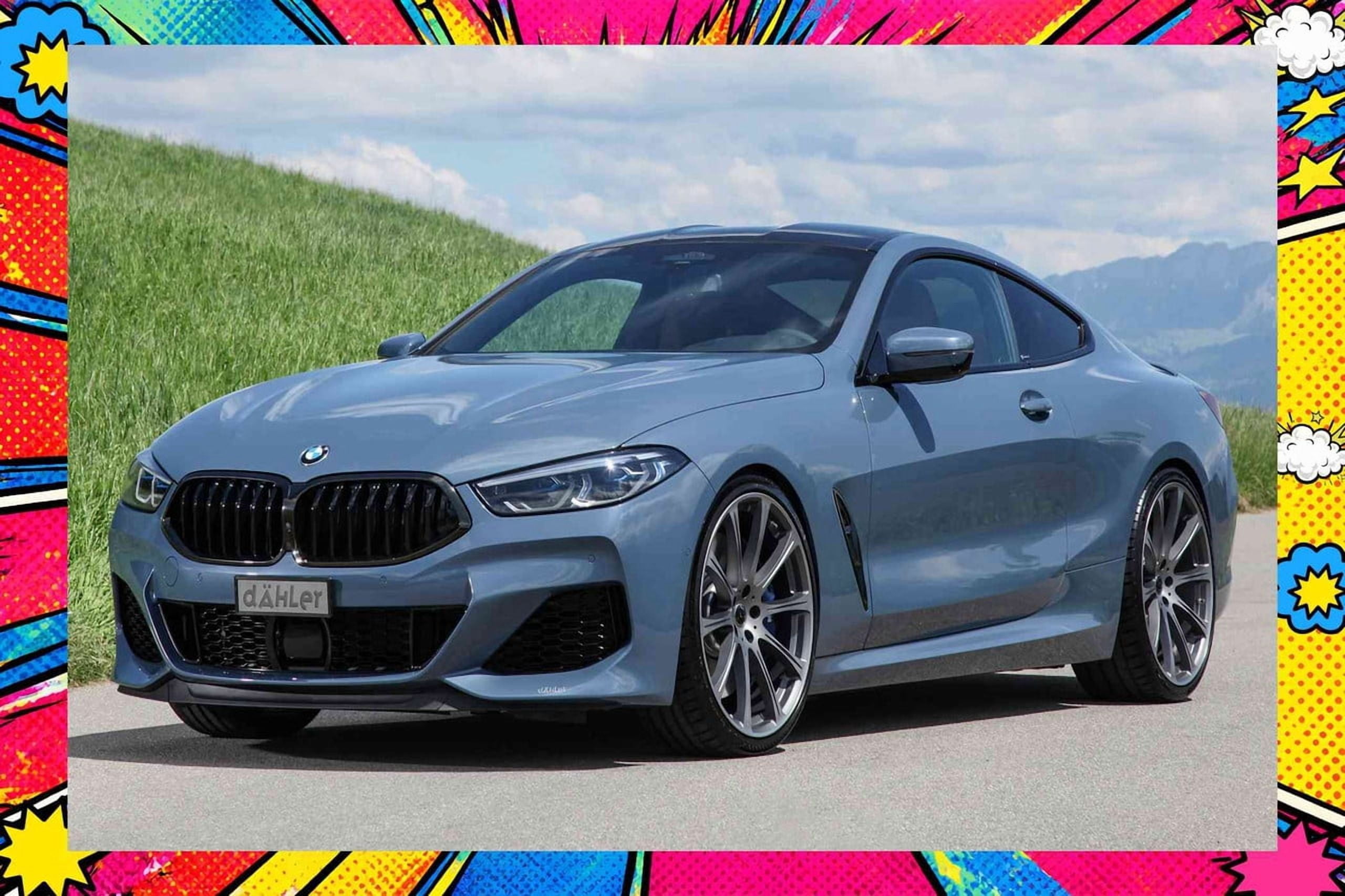 2019 BMW M850i Coupe by Dahler - Pop Art Edition | 20x30 Inch Laminated ...