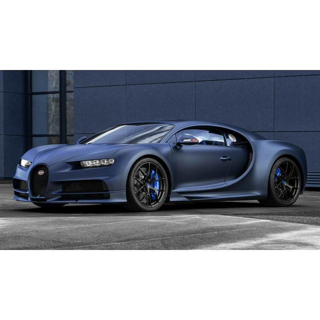 2019 Bugatti Chiron Sport 110 Ans Bugatti Wall Art Print Poster ...