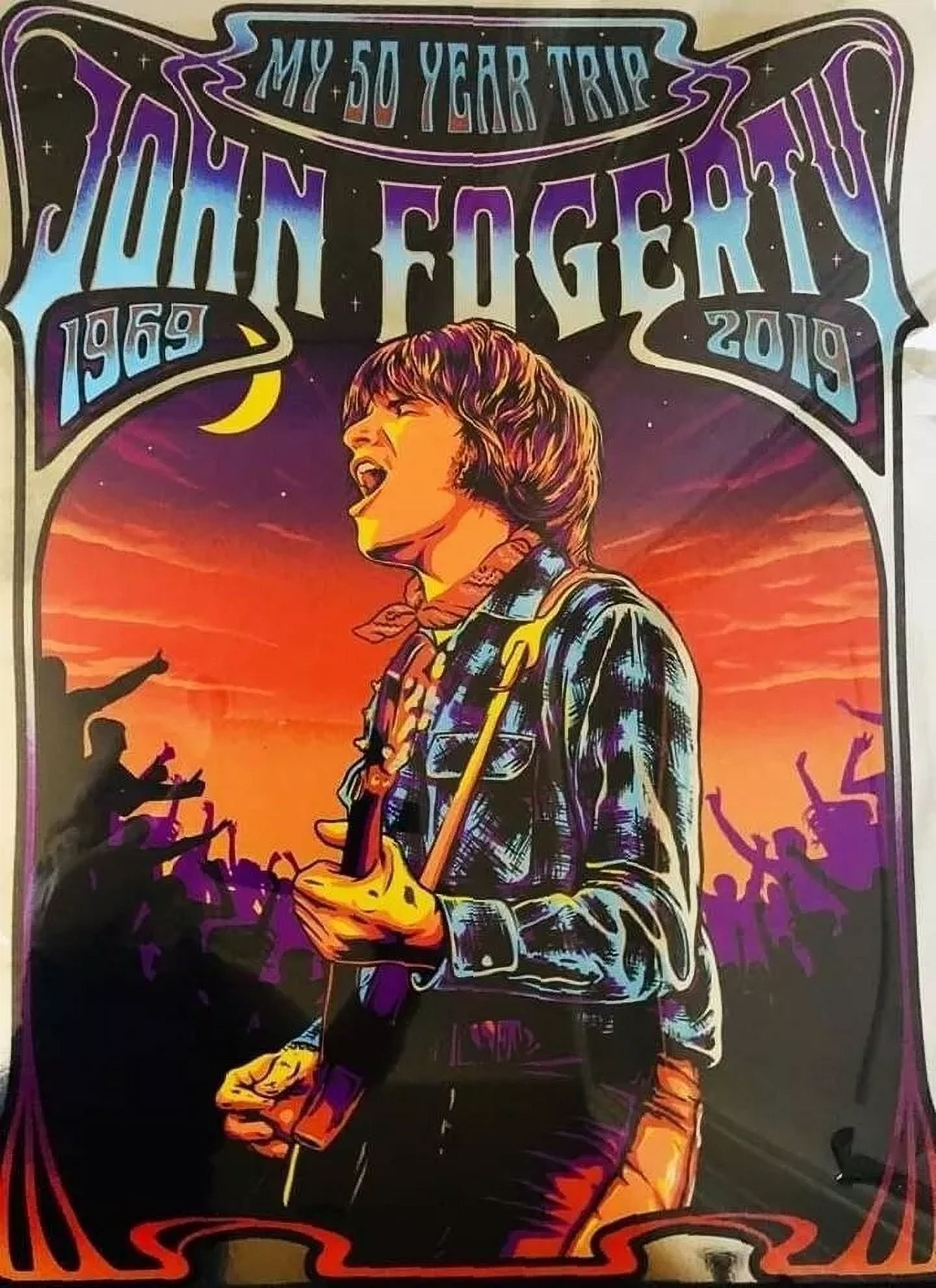2019 CCR JOHN FOGERTY CONCERT POSTER PRINT WALL ART ES 24 x 36 Inch ...