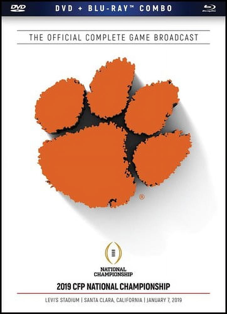 2019 CFP National Championship (Blu-ray + DVD), Team Marketing, Sports & Fitness - Walmart.com