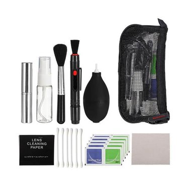 Circuit City 8 Piece Cleaning Kit for DSLR, Mirrorless, Compact Cameras ...
