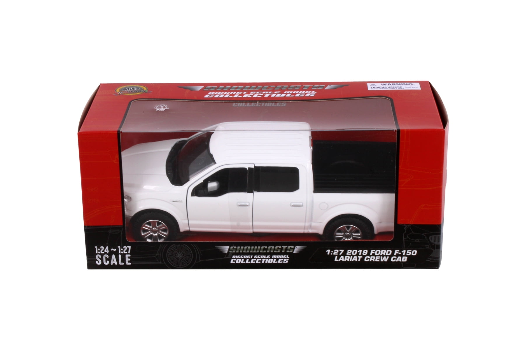 2019 Ford F-150 Lariat Crew Cab Pickup Truck, White - Showcasts 71363WH ...