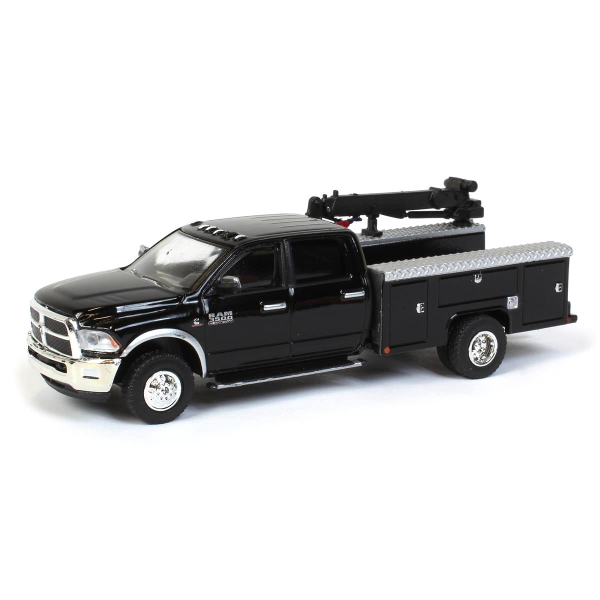 2018 Ram 3500 Laramie Dually Crane Truck Brilliant Black Dually Drivers ...