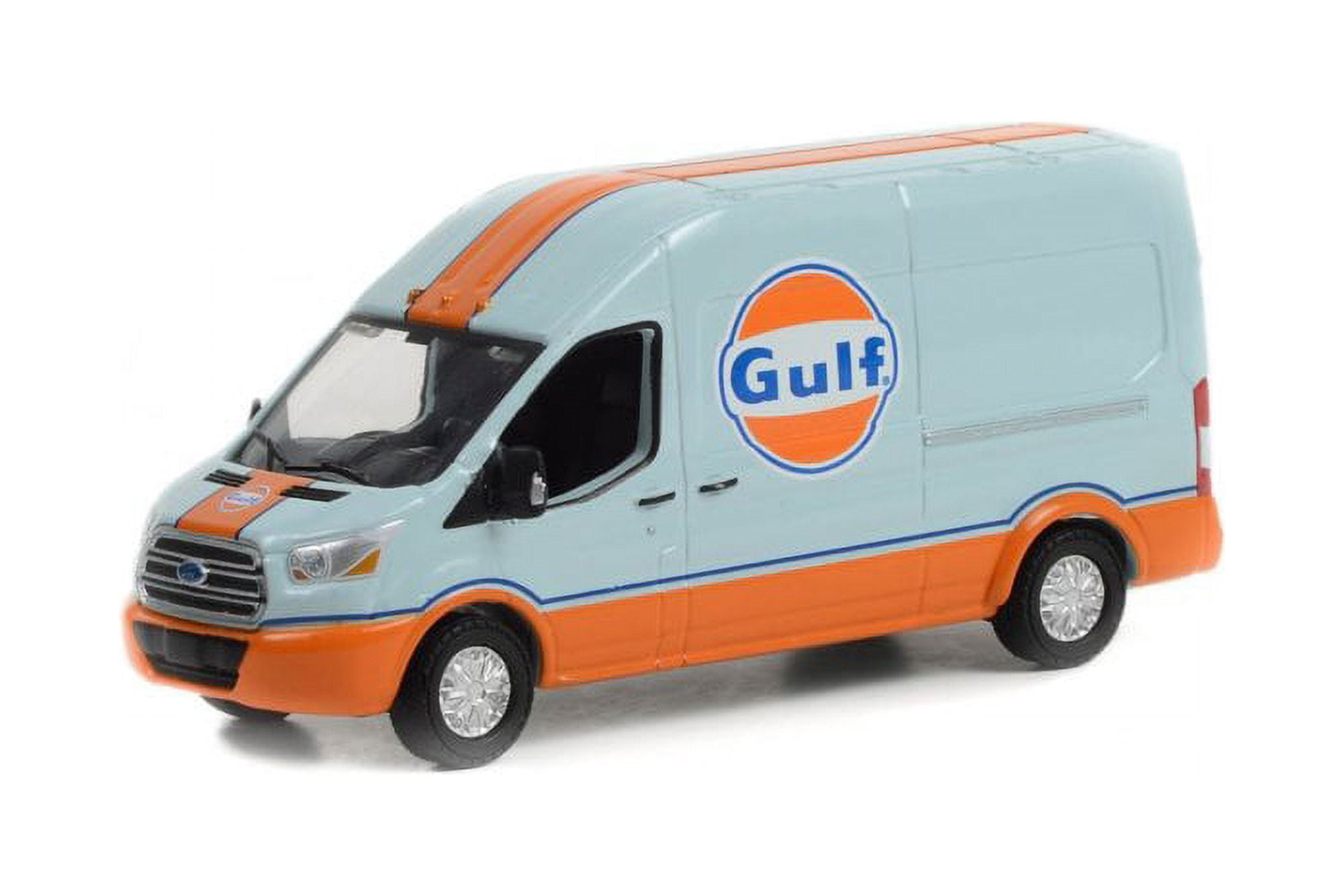 2019 Ford Transit LWB High Roof - Gulf Oil, Light Blue with Orange ...