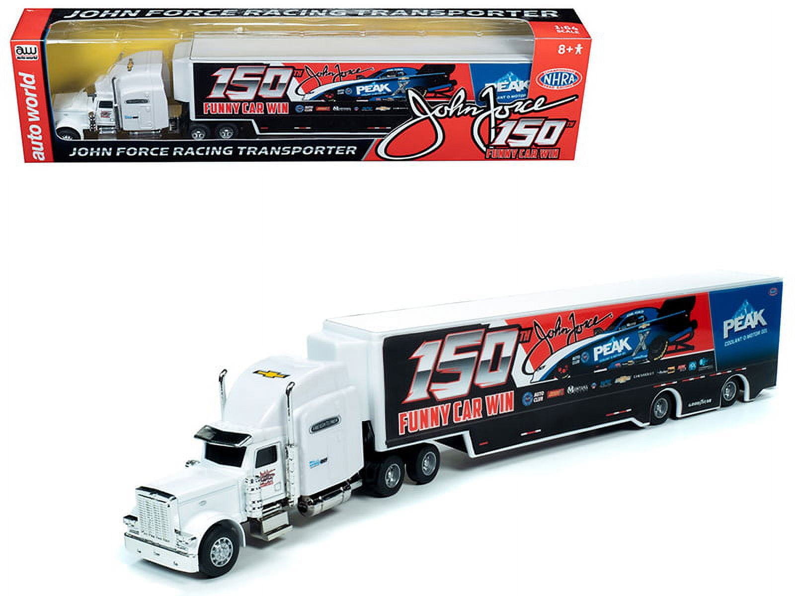 2019 Freightliner with Trailer John Force 150th Funny Car Win ...