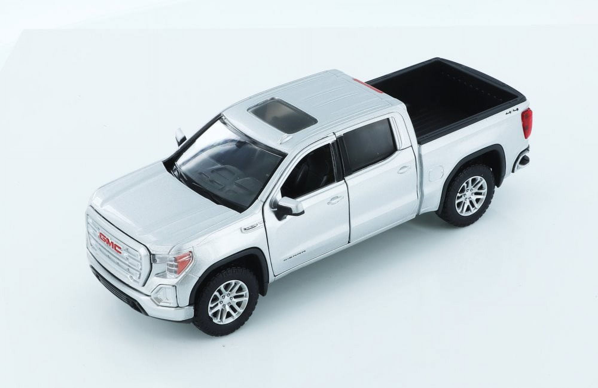 2019 GMC Sierra 1500 SLT Crew Cab Pickup Truck, Silver - Showcasts ...
