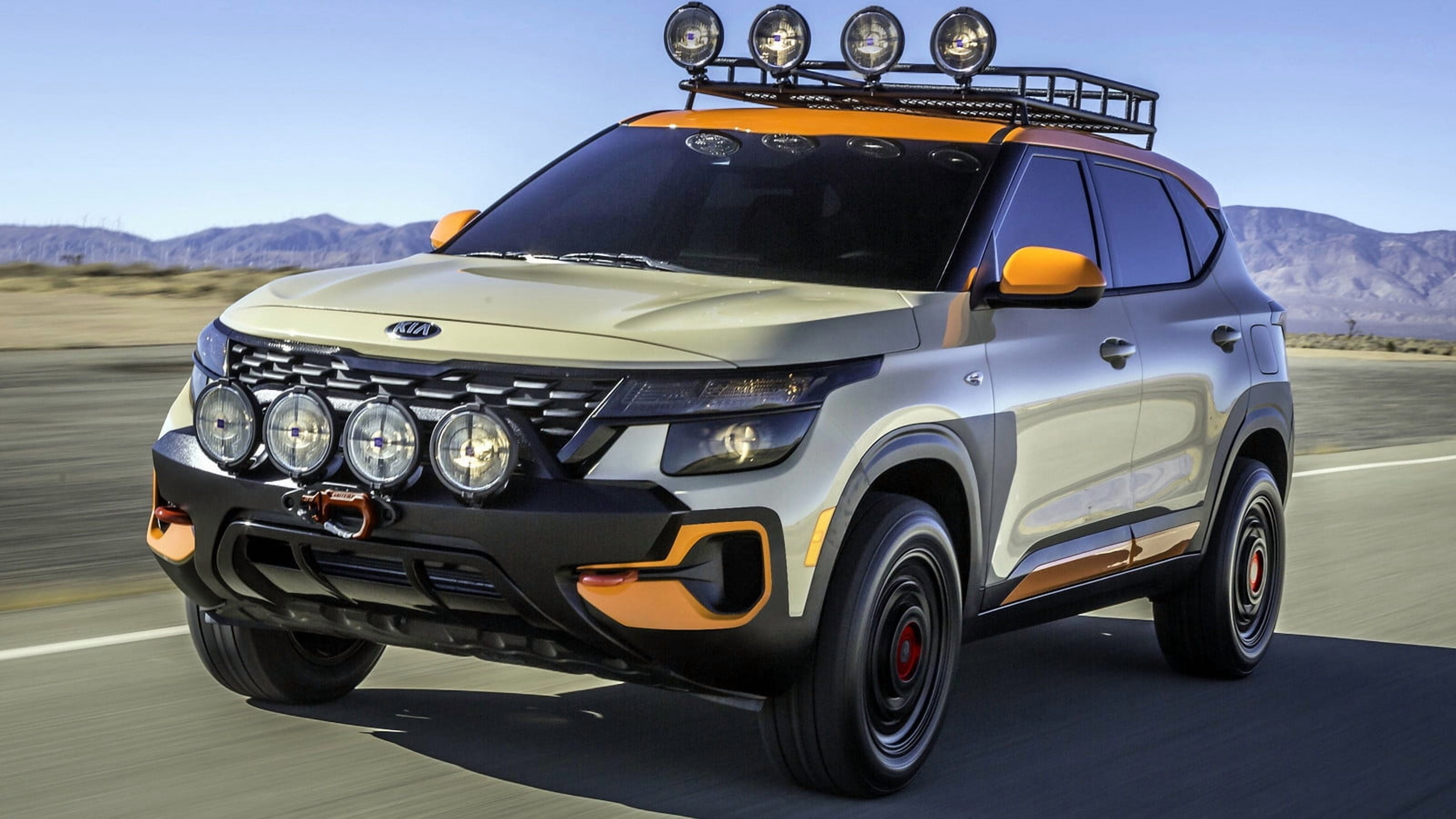 2019 Kia Seltos X-Line Trail Attack Concept Car Poster - 12x18 Inch ...
