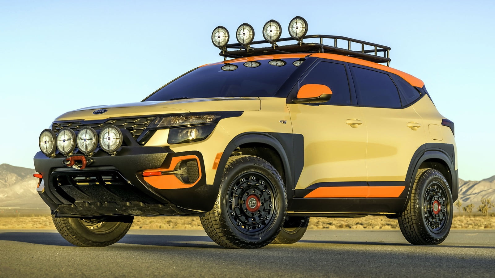 2019 Kia Seltos X Line Trail Attack Concept Car Poster - 24x36 Inch ...
