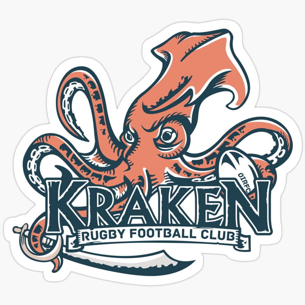 2019 Krakens Sticker Baseball Sticker, Football Sticker, Basketball ...