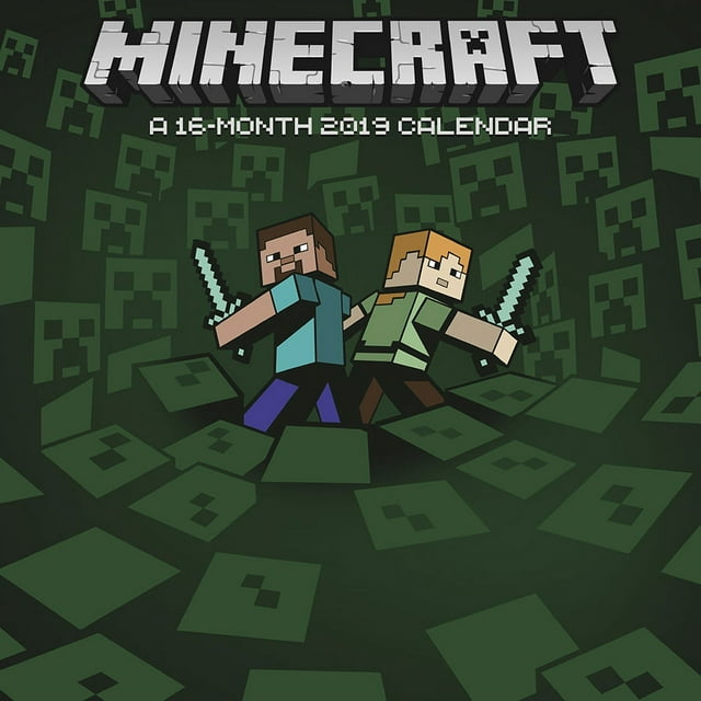 2019 Minecraft Mini Calendar - Walmart.com