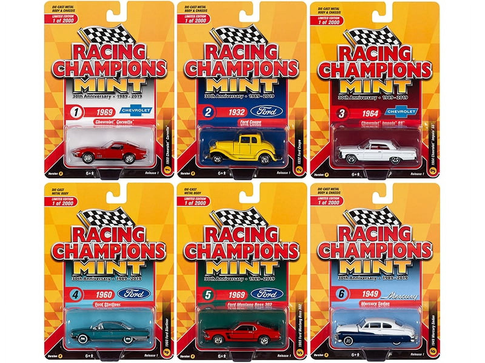 2019 Mint Set A of 6 Cars Release 1 "30th Anniversary" (1989-2019 ...