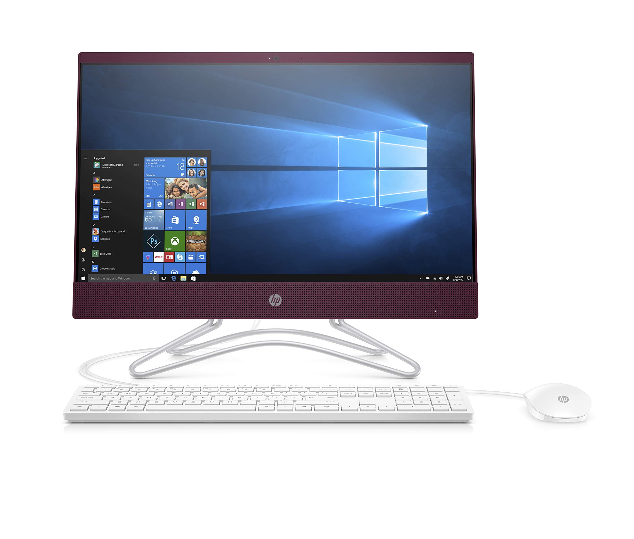 2019 New HP 22 All-in-One PC 21.5" Intel Celerion G4900T Intel UHD ...