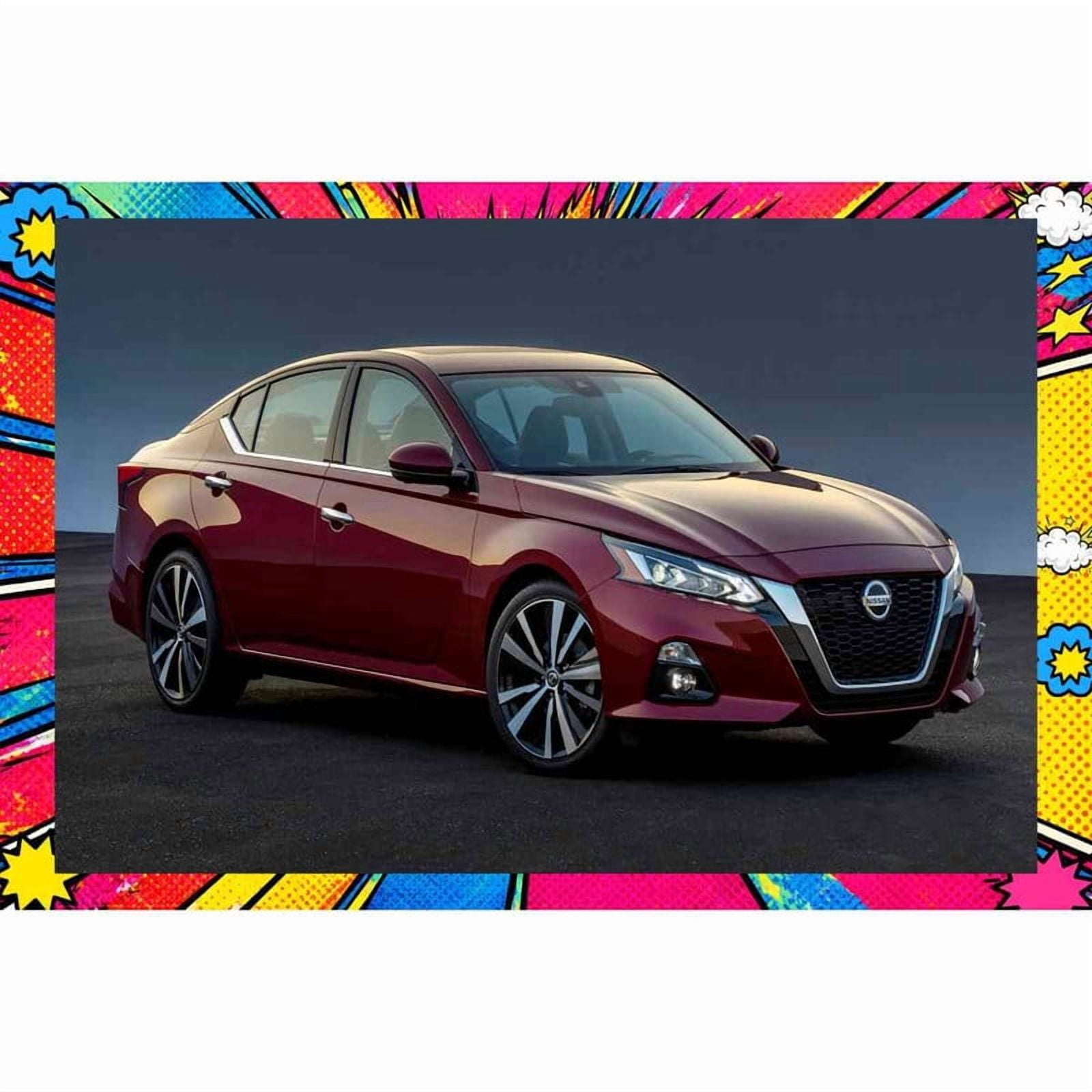 2019 Nissan Altima - Pop Art Edition | 20x30 Inch Glossy Laminated ...