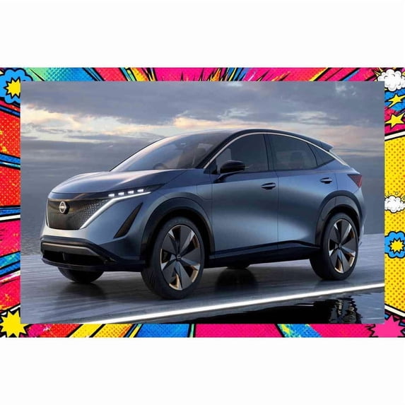 2019 Nissan Ariya Concept - Pop Art Edition | 20x30 Inch Laminated ...