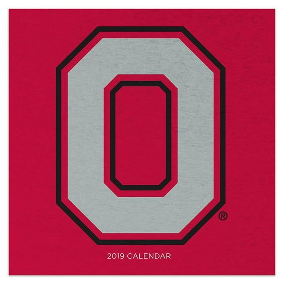 2019 Ohio State University 12" x 12" January 2019-December 2019 Wall ...