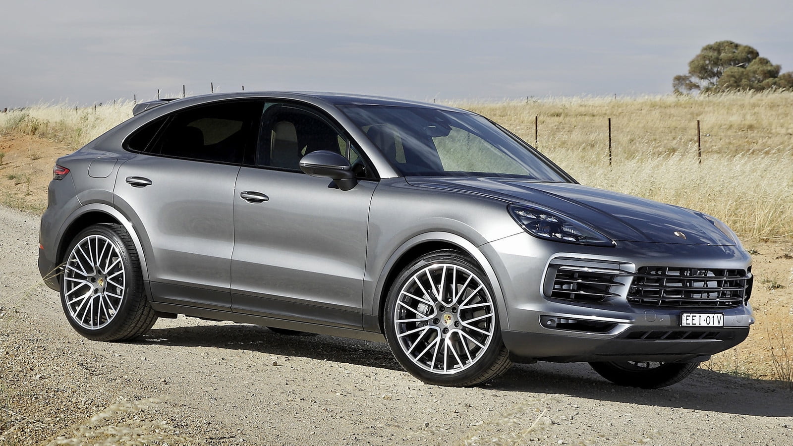 2019 Porsche Cayenne S Coupe AU Car - 20x30 Inch Glossy Laminated ...