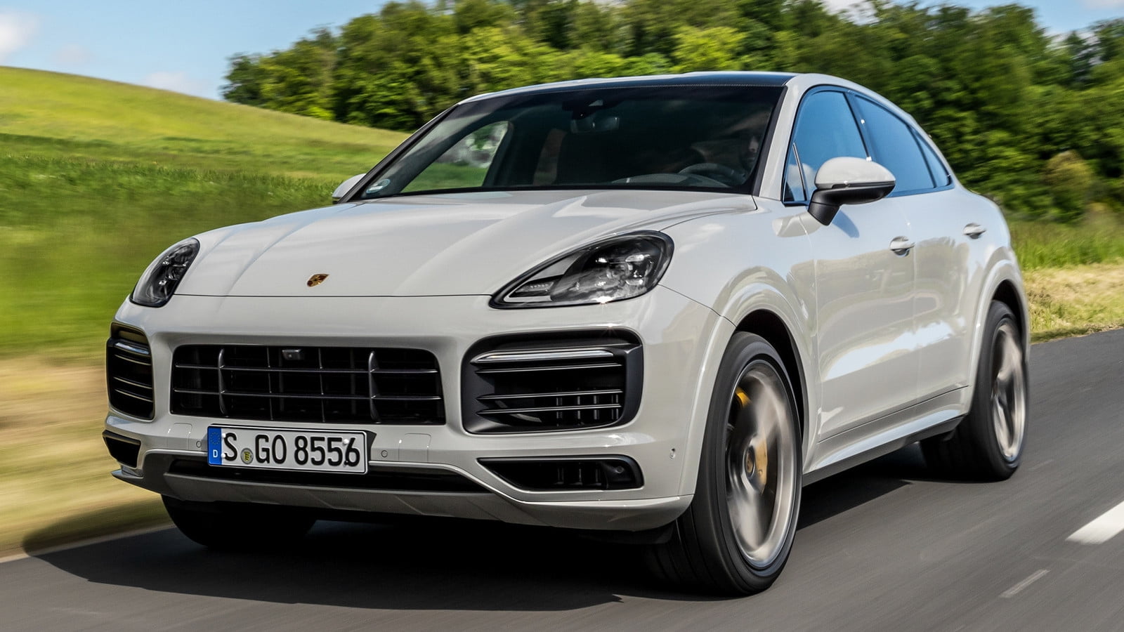 2019 Porsche Cayenne S Coupe SportDesign Car - 24x36 Inch Laminated ...