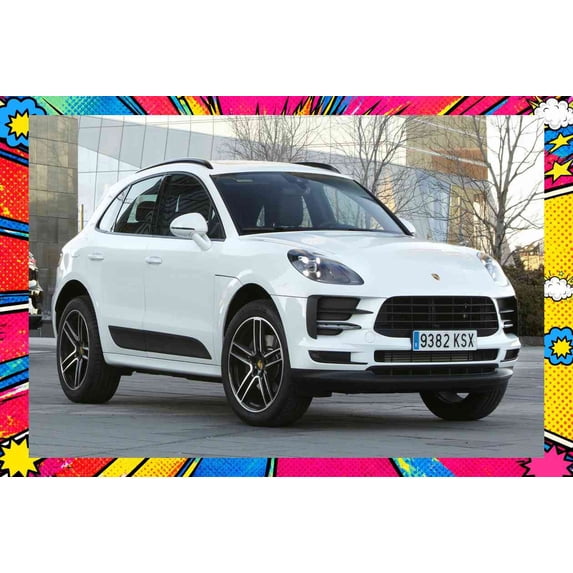 2019 Porsche Macan Spirit Style A - Pop Art Edition | 20x30 Inch Glossy ...