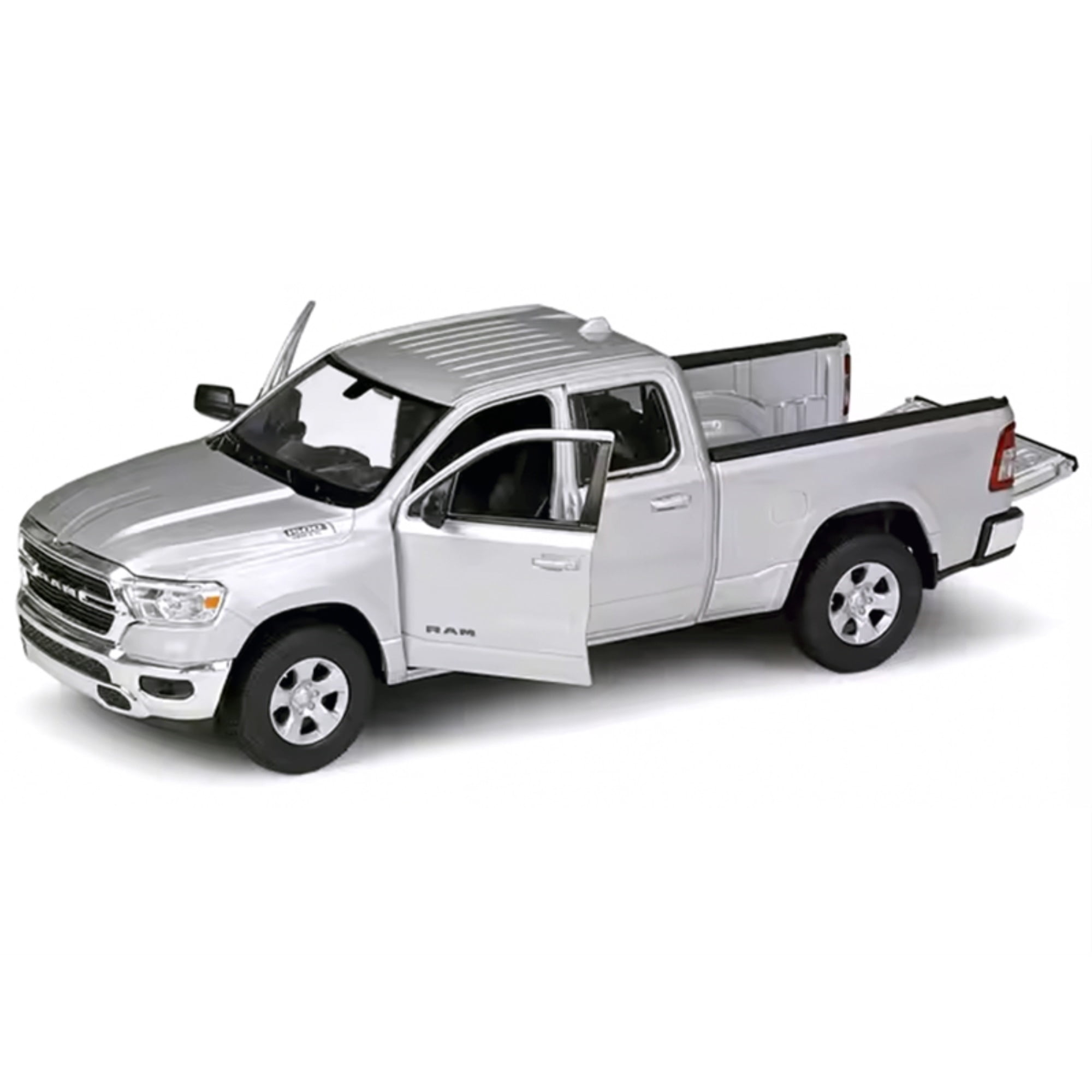 2019 RAM 1500 Pickup Truck Silver Metallic "NEX Models" Series 1/27 ...