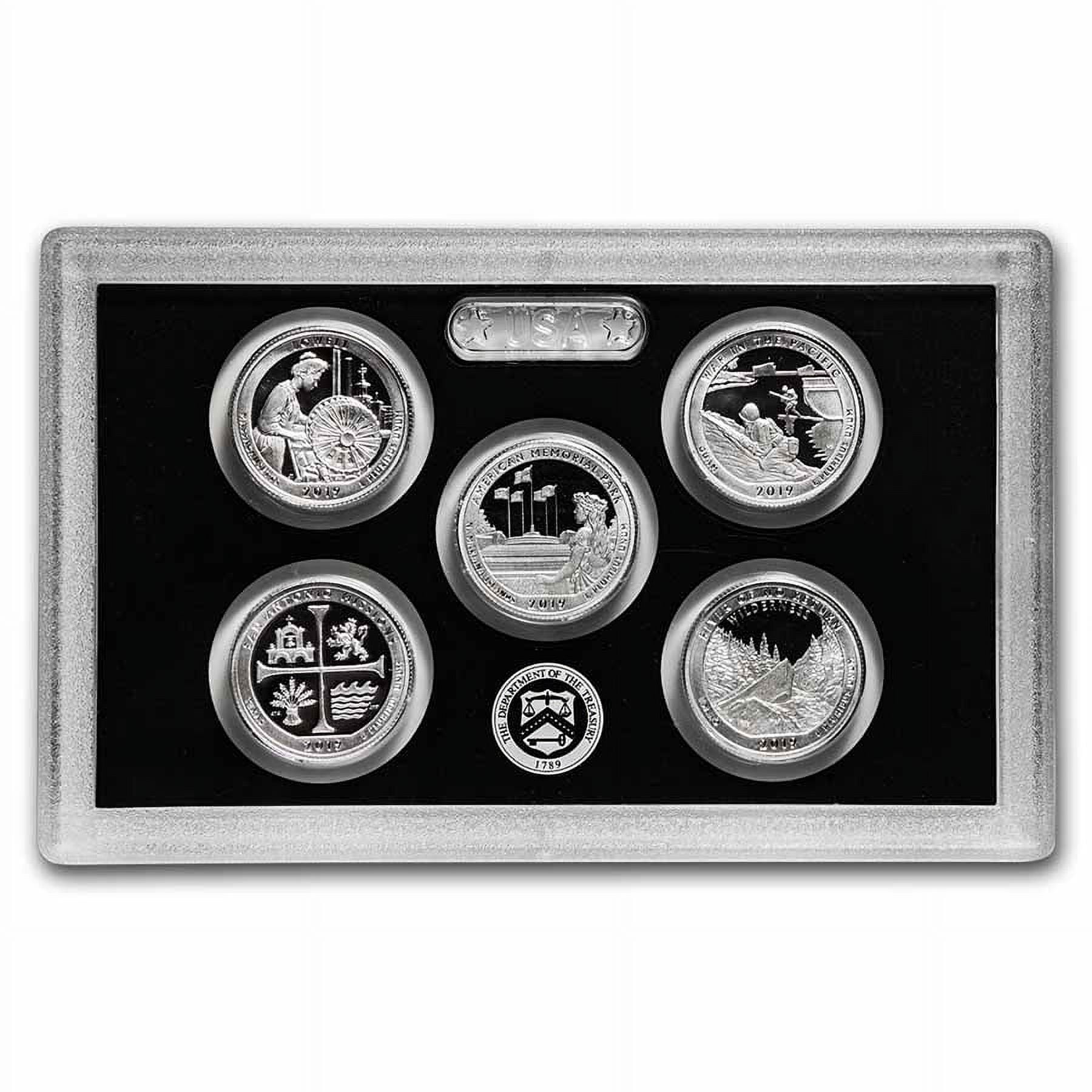 2019-S Silver Proof Set (Without Reverse Proof Cent) - Walmart.com