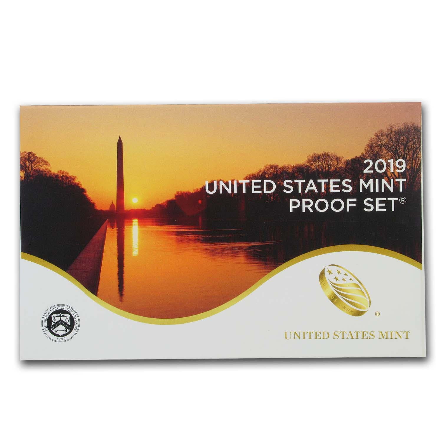 U.S. Mint 2019-S Proof Set with 2019-W Lincoln Cent, 11-Coin Set ...