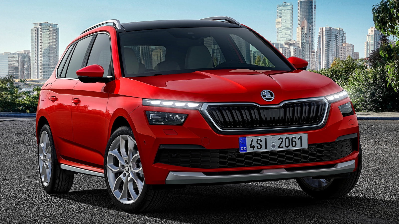 2019 Skoda Kamiq Style B - 12x18 Inch Laminated Poster - Stunning ...