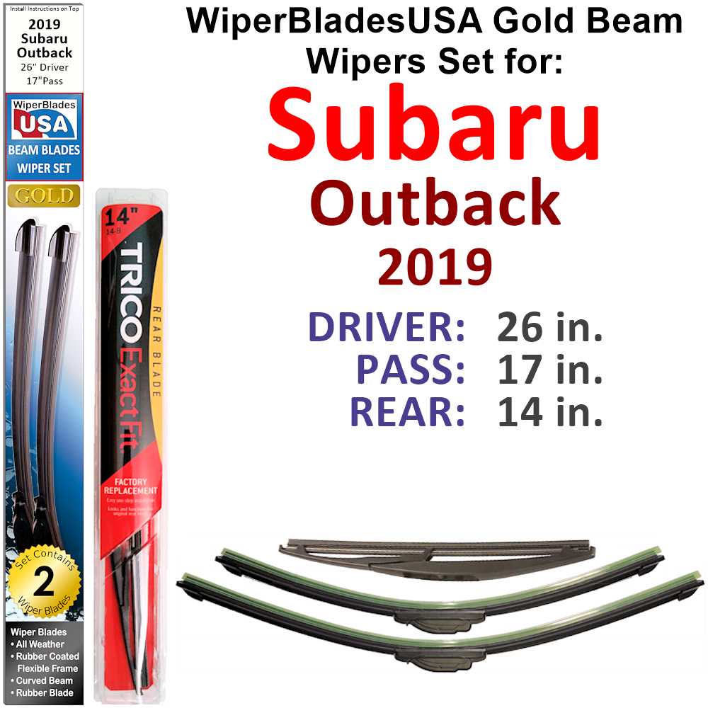 Subaru Outback Wiper Blades