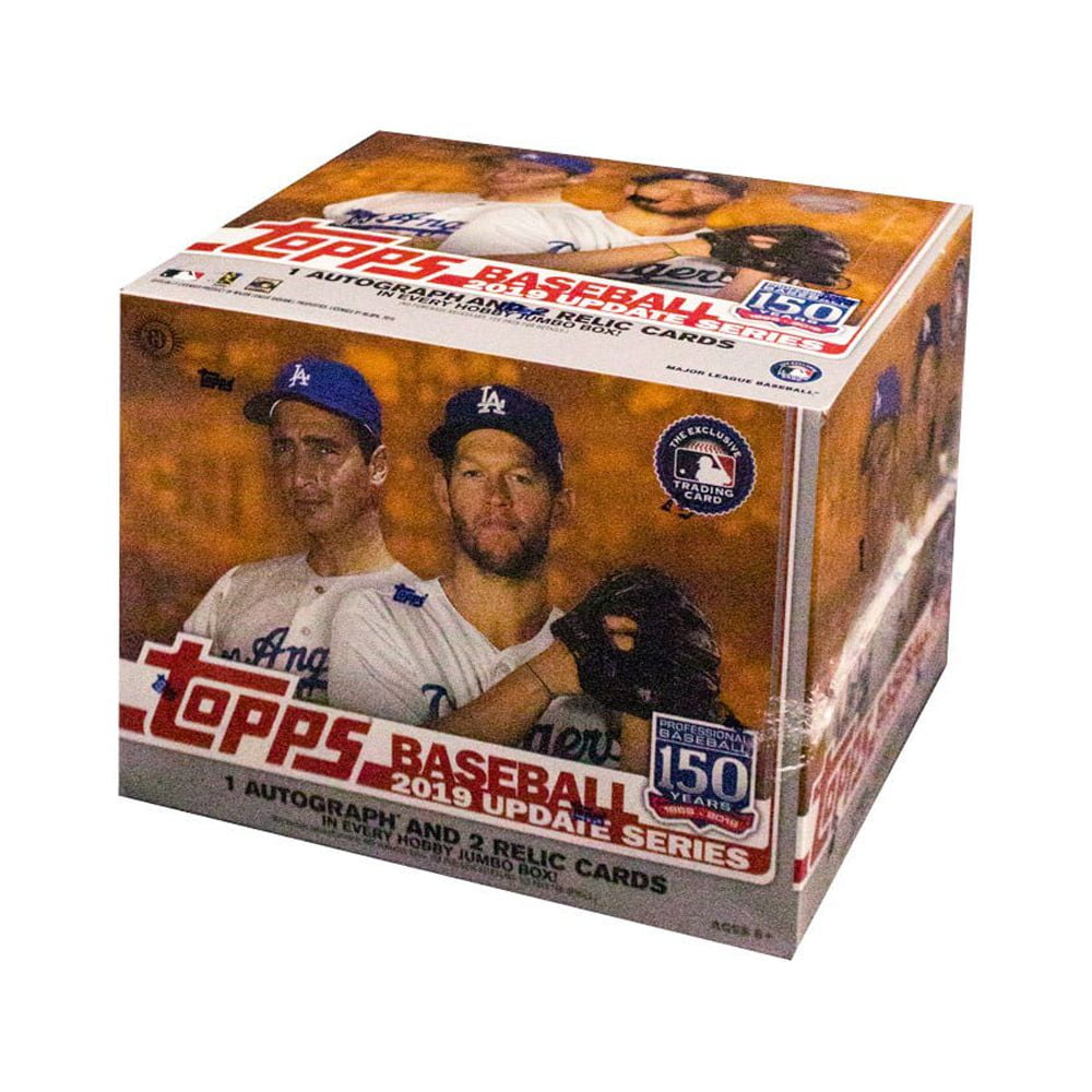 2019 Topps Update Series Baseball HTA Hobby Jumbo Box - Walmart.com